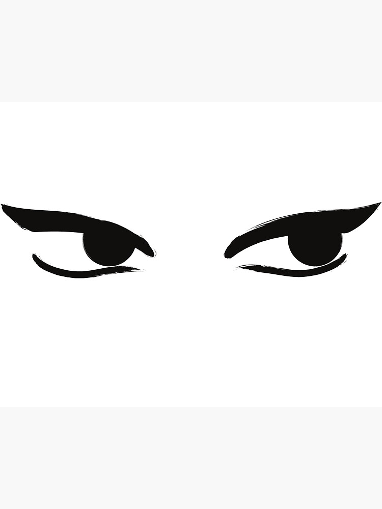 "angry eyes" Sticker by omarfarra | Redbubble