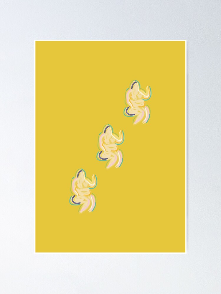 "Floating Fat Positive" Poster by sydneygallek | Redbubble