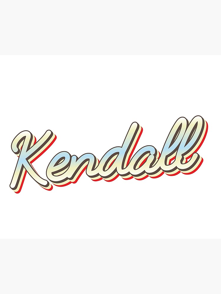 "Kendall College Town Script 1" Poster by Lokalista | Redbubble