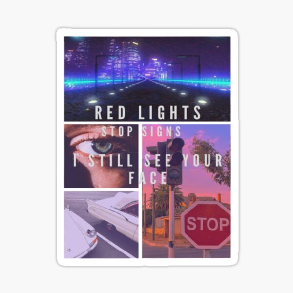 "Drivers license aesthetics- late night drives" Sticker for Sale by ...