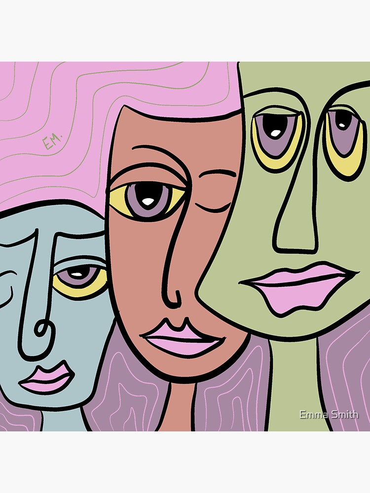 "Three amigos" Sticker for Sale by emmaesmith12 | Redbubble