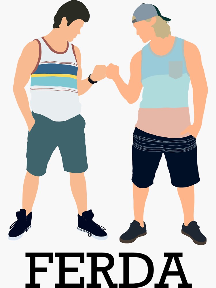 "Ferda" Sticker by MrsOhcrap | Redbubble