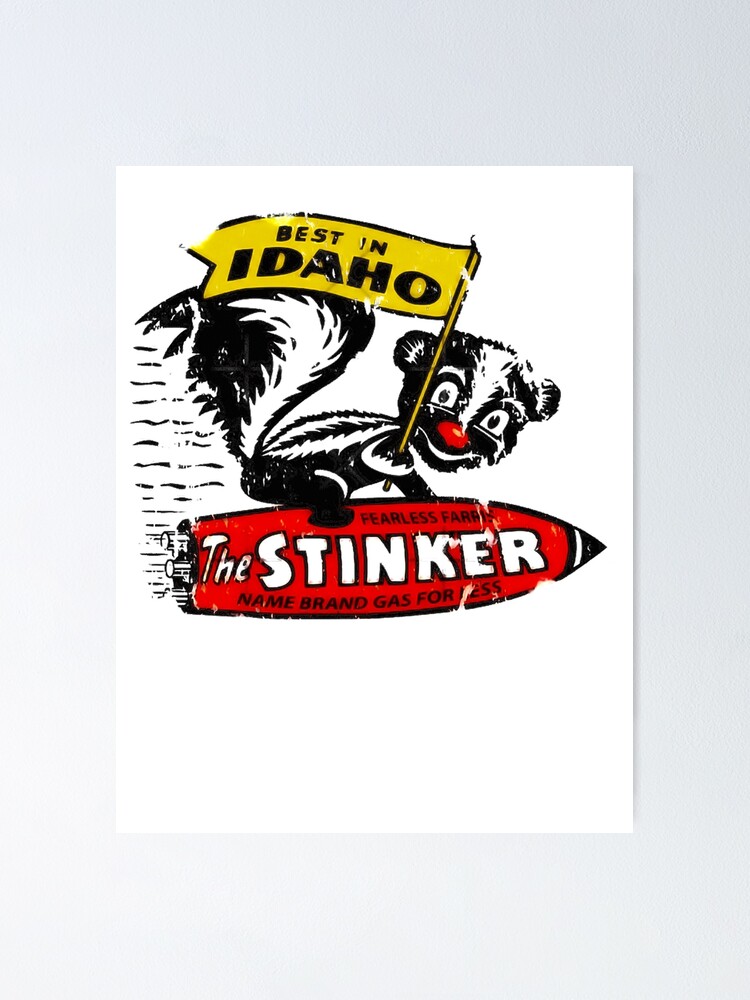 "Stinker Gas" Poster by CONSCIOUSWRITES | Redbubble