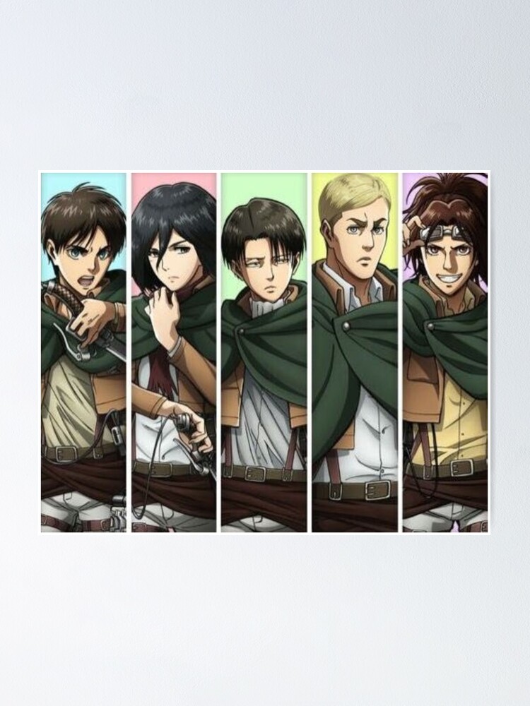 "Exploration battalion, AOT, SNK" Poster for Sale by YqhanVie | Redbubble