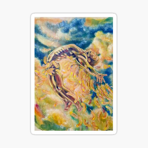 "Icarus" Sticker for Sale by ragnarok57 | Redbubble