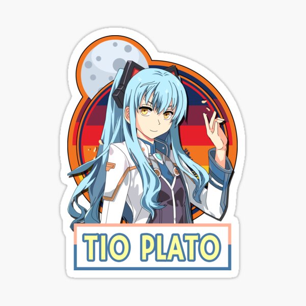"Tio Moon Plate" Sticker for Sale by danderrion | Redbubble