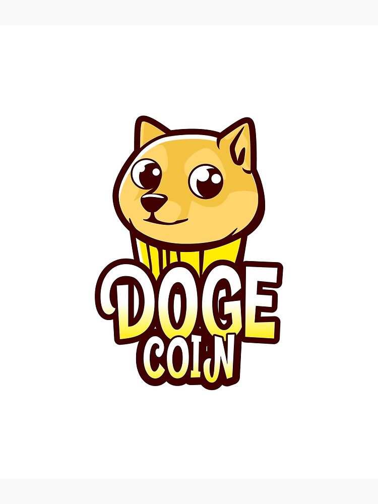 "Doge coin logo" Photographic Print for Sale by NothinButMerch | Redbubble
