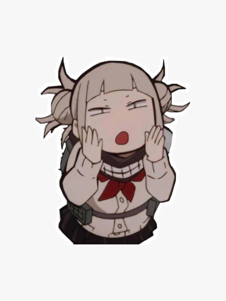"Toga Himiko My hero academia anime" Sticker for Sale by capriwalkie ...