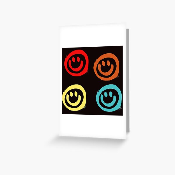 "Smiley Face" Greeting Card by Kaydore | Redbubble
