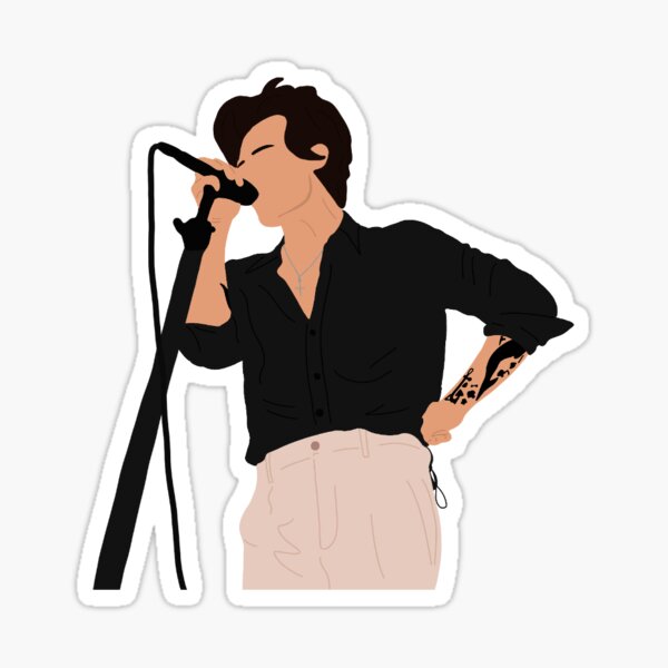 "Harry Styles Sticker" Sticker by nbreslin13 | Redbubble
