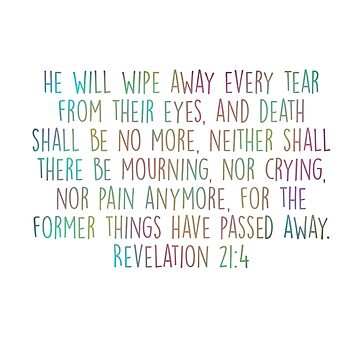 "Revelation 21:4" Coffee Mug for Sale by Aimee Milton | Redbubble