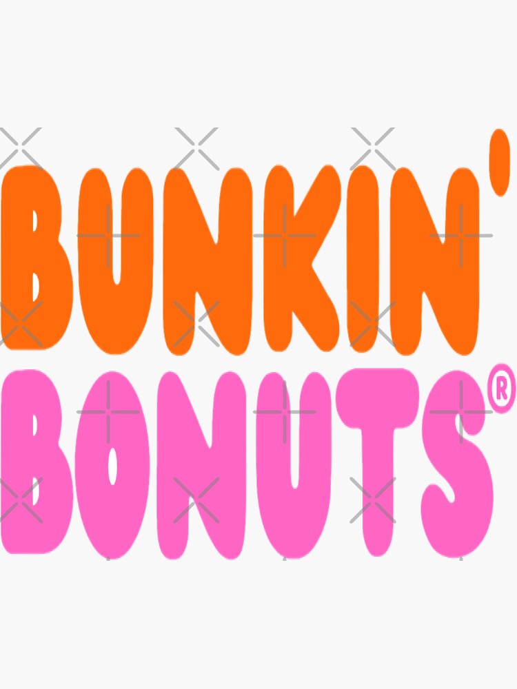 "Bunkin' Bonuts" Sticker by Kweitbrecht | Redbubble