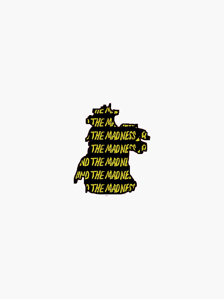 "Head Madness" Sticker for Sale by cloxo | Redbubble