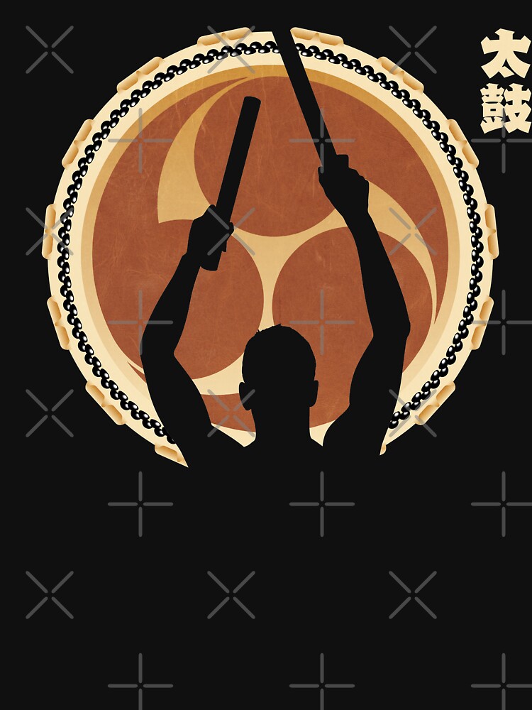 "Taiko Drummer" T-shirt for Sale by t-shatsuclub | Redbubble | japan t ...