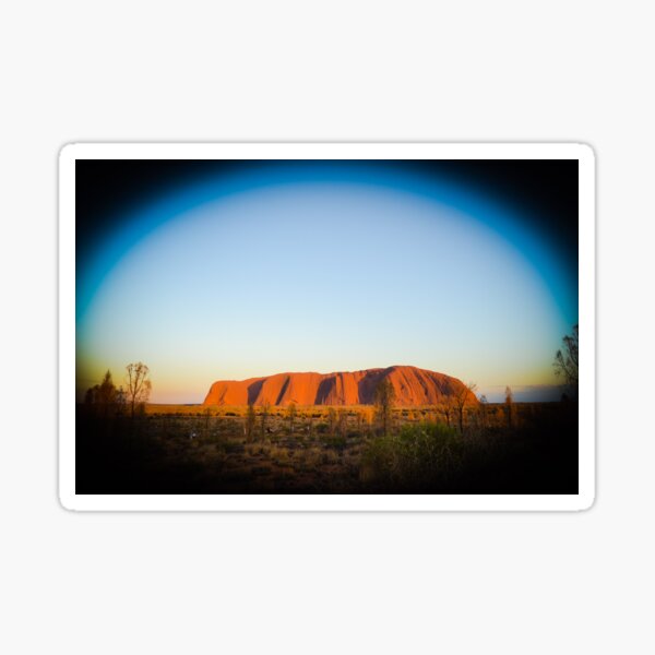 "Uluru" Sticker for Sale by Petes-Photos | Redbubble