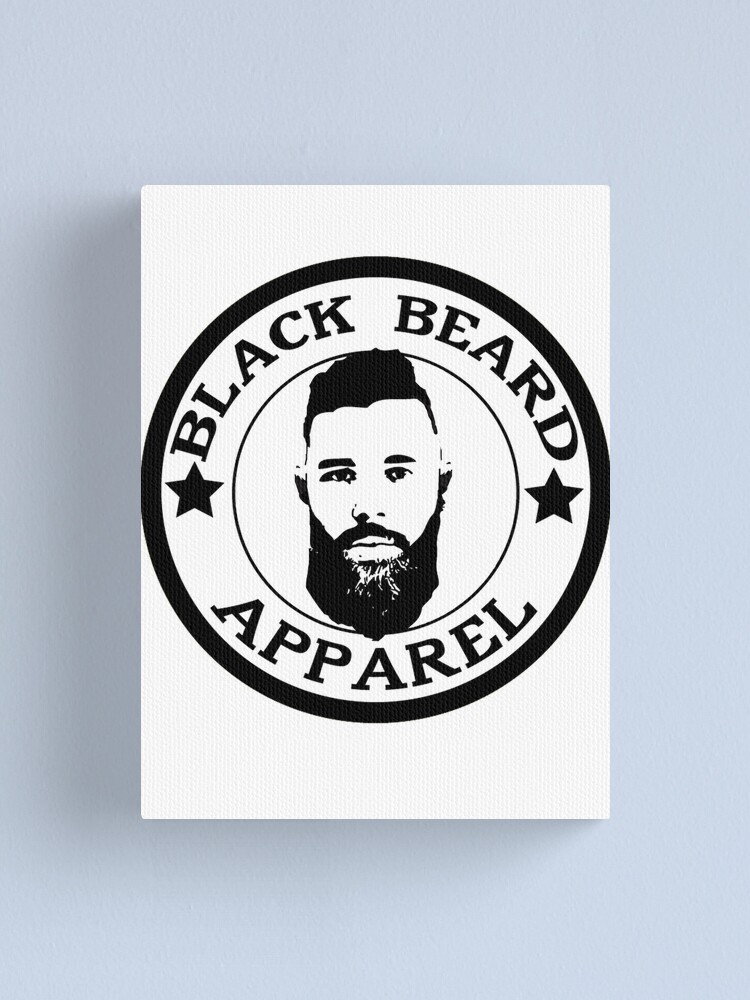 "BLACKBEARD LOGO" Canvas Print by brynthiele | Redbubble