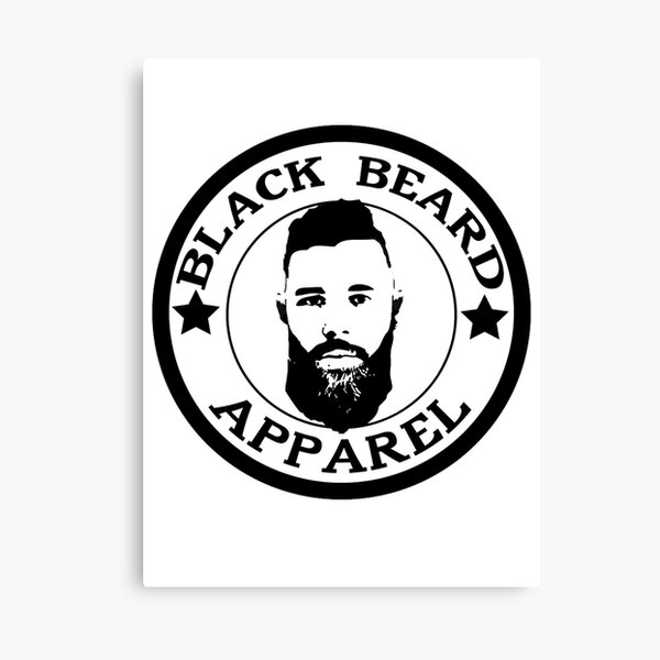 "BLACKBEARD LOGO" Canvas Print by brynthiele | Redbubble