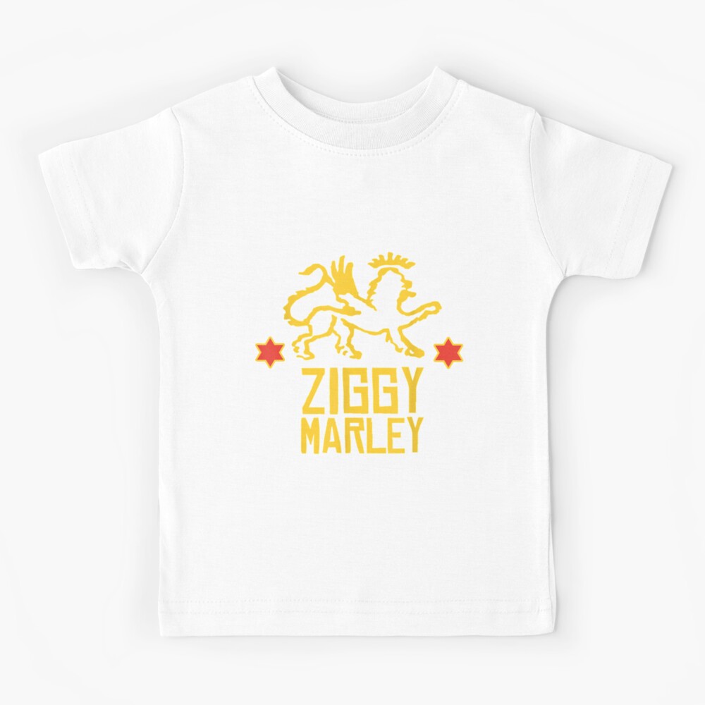 "Ziggy Marley Official Merchandise - Lion Logo Stars" Kids T-Shirt by ...