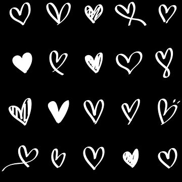 "Heart Pattern" Essential T-Shirt for Sale by Rima Amin | Redbubble