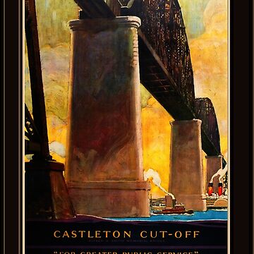 "Castleton Cut-Off Alfred H. Smith Memorial Bridge New York Central ...