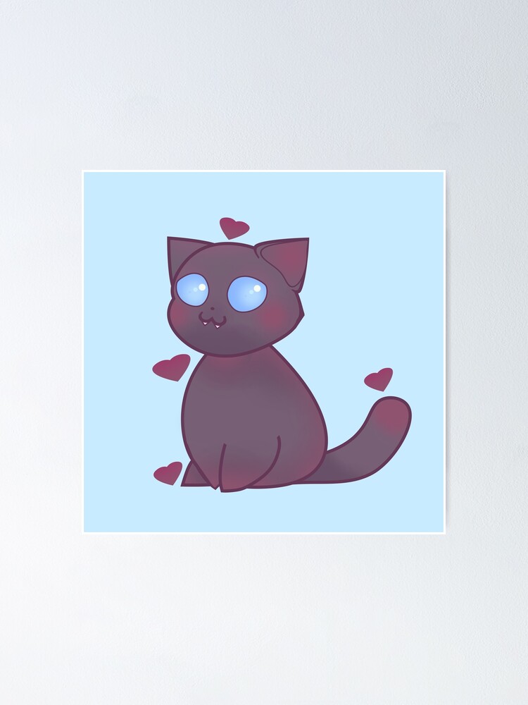 Póster «Lindo bebé gato Matagot» de Iputacatonyou | Redbubble