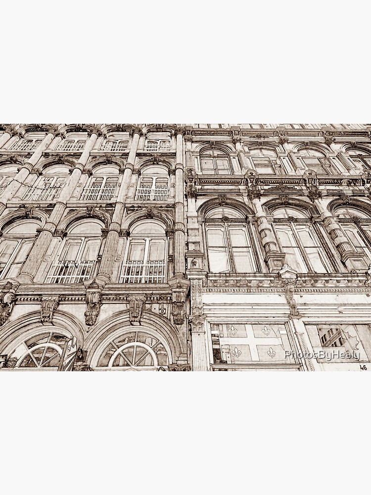 "Facades - line art" Sticker for Sale by PhotosByHealy | Redbubble