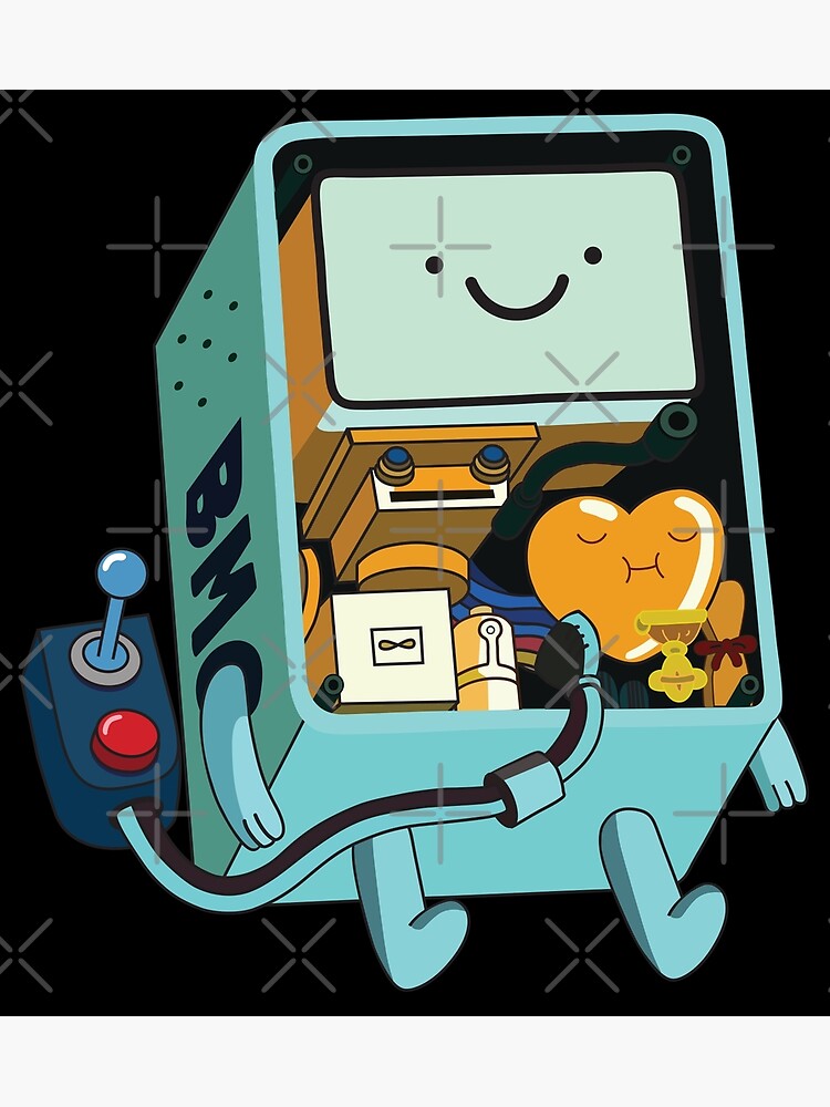 "BMO inside" Poster by plushism | Redbubble