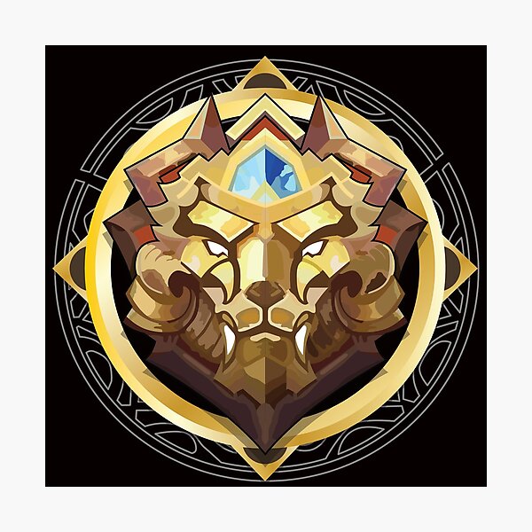 "ML, Mobile Legends Rank Icon" Photographic Print for Sale by ElyVan ...