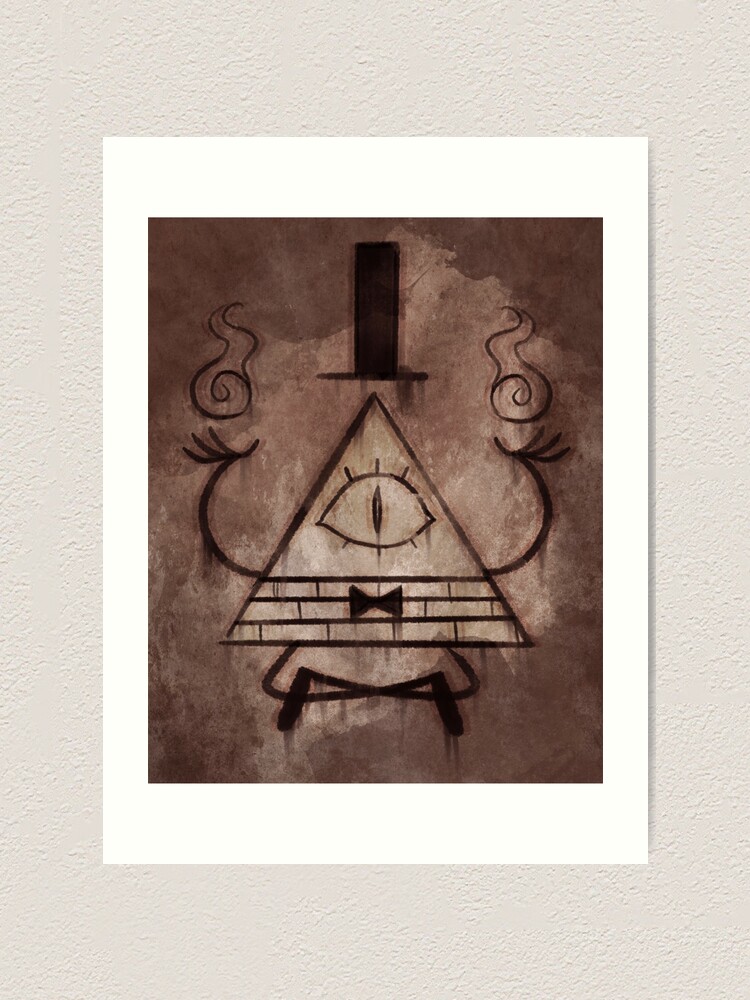 "Bill Cipher" Art Print for Sale by Creantzy | Redbubble