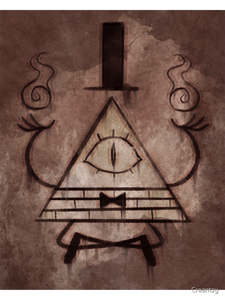 "Bill Cipher" Art Print for Sale by Creantzy | Redbubble