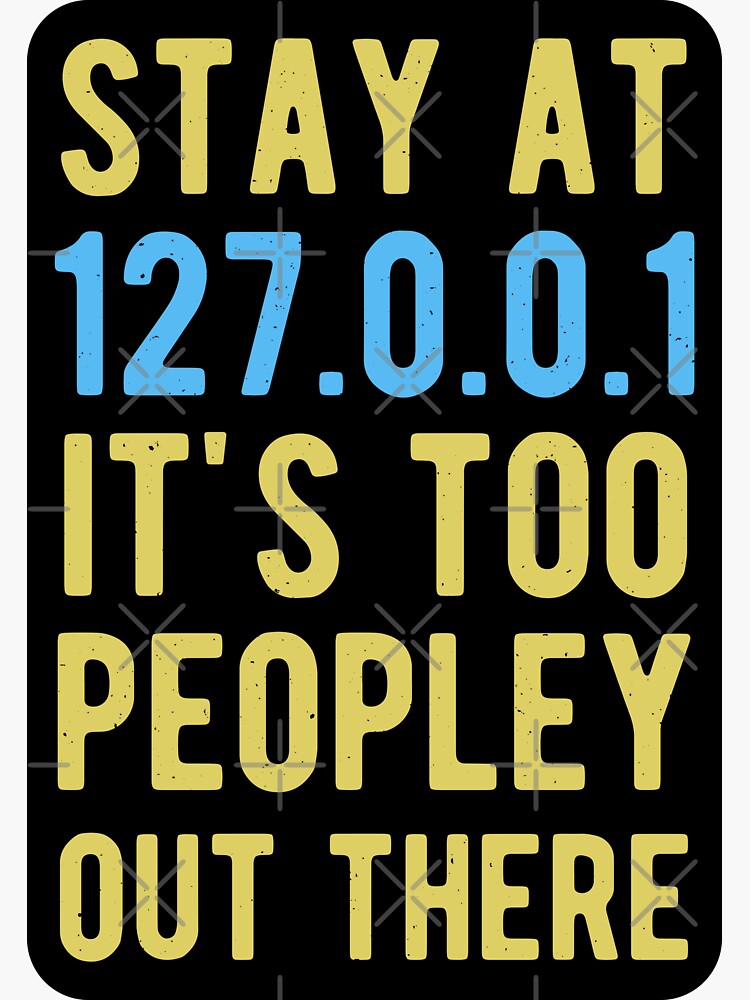 "Network Engineer Funny" Sticker for Sale by artworkbyrihen | Redbubble