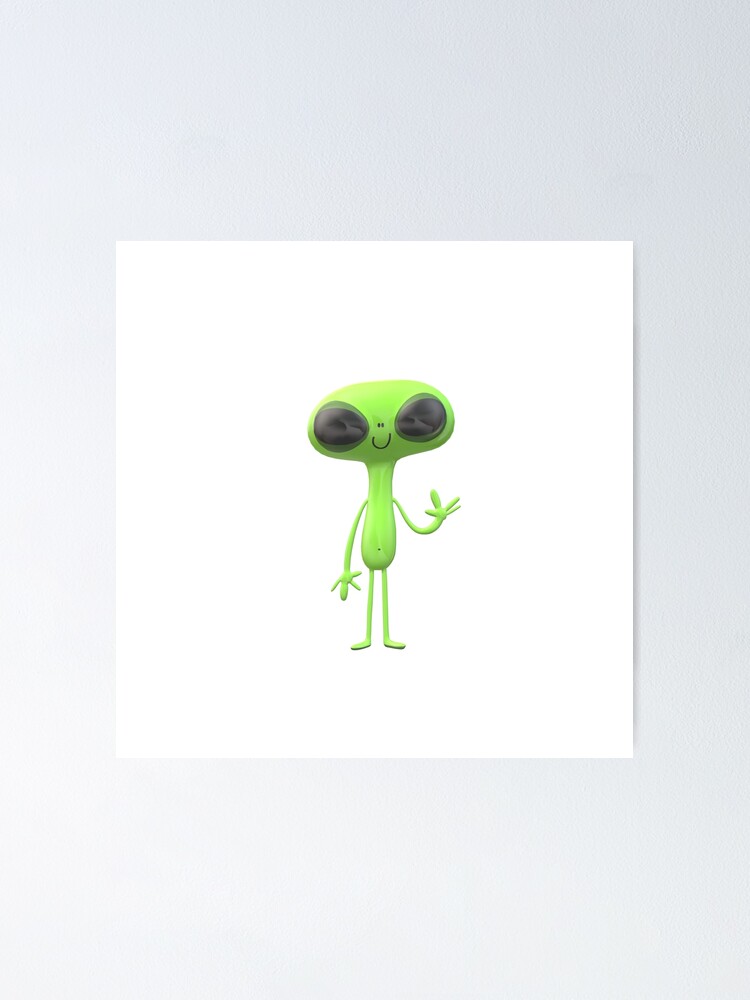 "Alien among us" Poster for Sale by gokuldesign | Redbubble