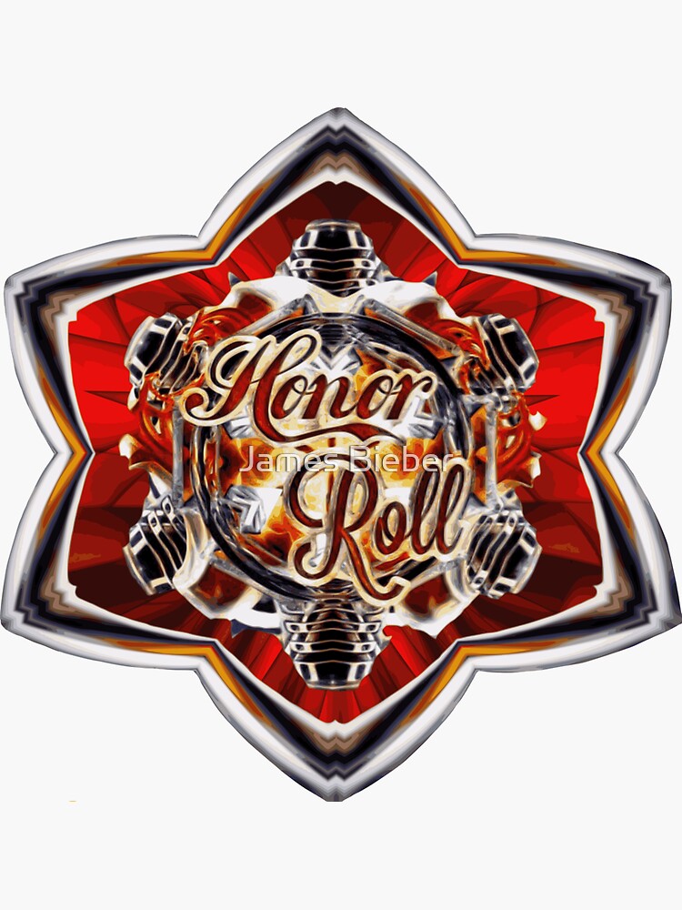 "Honor roll" Sticker by Himdilly | Redbubble