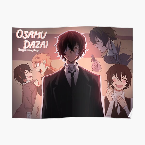 "Osamu Dazai" Poster by Creantzy | Redbubble