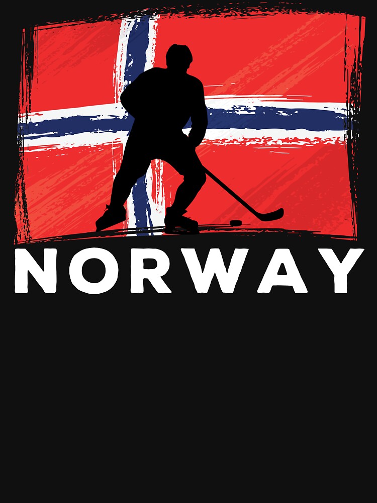 "Norway Ice Hockey Team" T-shirt for Sale by luisgmilioni | Redbubble ...