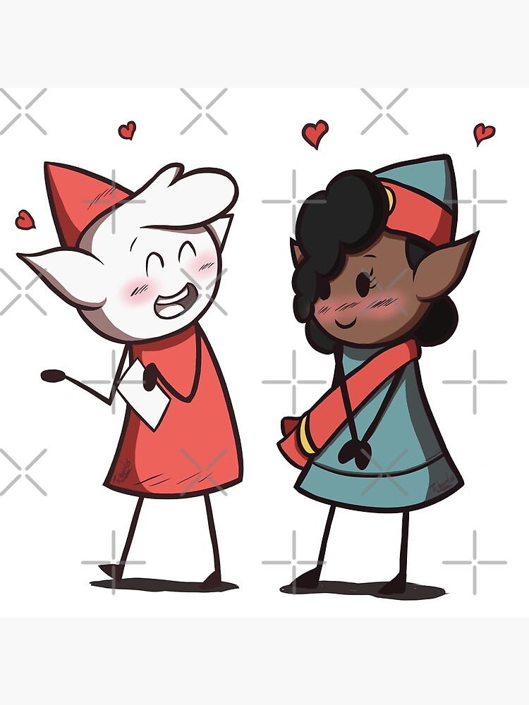 "Hilda - Alfur and Adeline" Poster for Sale by Tcharlys | Redbubble