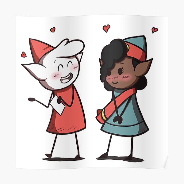 "Hilda - Alfur and Adeline" Poster for Sale by Tcharlys | Redbubble