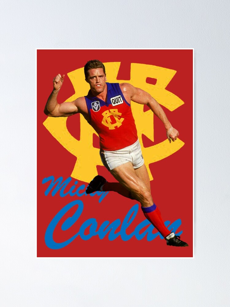 "Micky Conlan - Fitzroy" Poster for Sale by DJWilliamsArt | Redbubble