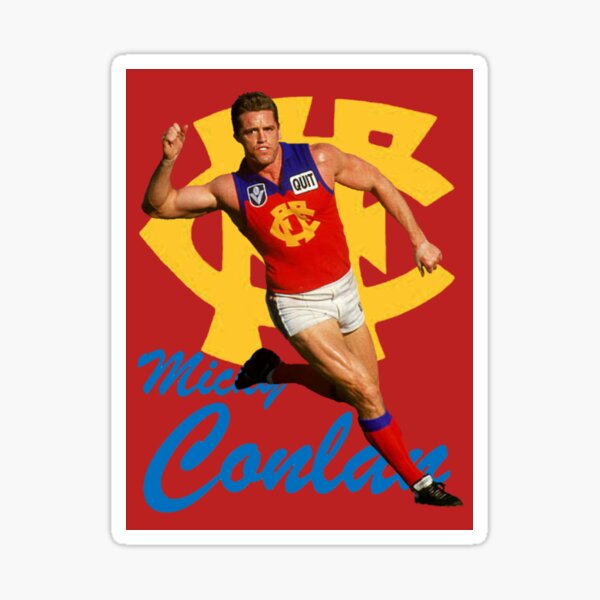 "Micky Conlan - Fitzroy" Sticker for Sale by DJWilliamsArt | Redbubble