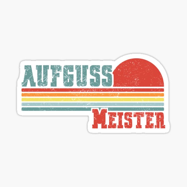 "Sauna Infusion Master Sauna Master Sauna-goers" Sticker for Sale by ...