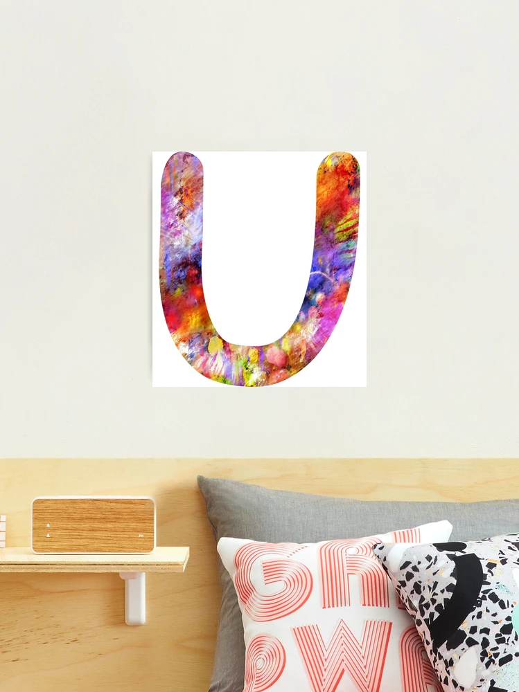 Large Printable Letter U