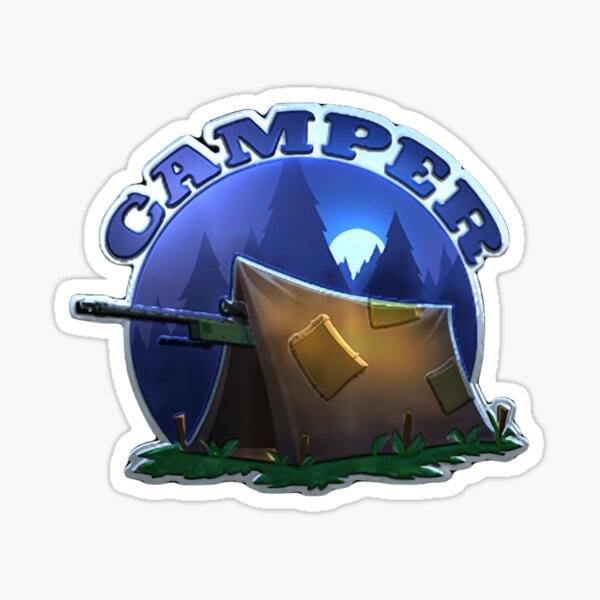 "Camper Sticker Counter Strike" Sticker for Sale by WhereIsTheArt ...