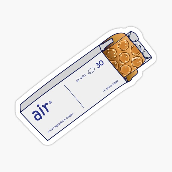 "Pack of daily dose of oxygen" Sticker for Sale by AznavourByKarin ...