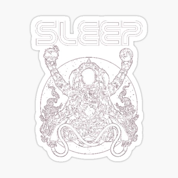 "Classic Creature Sleep Band" Sticker by kakdeymantul | Redbubble