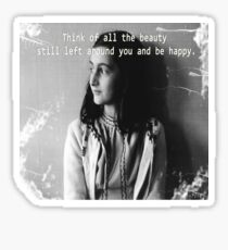 Anne Frank Stickers | Redbubble