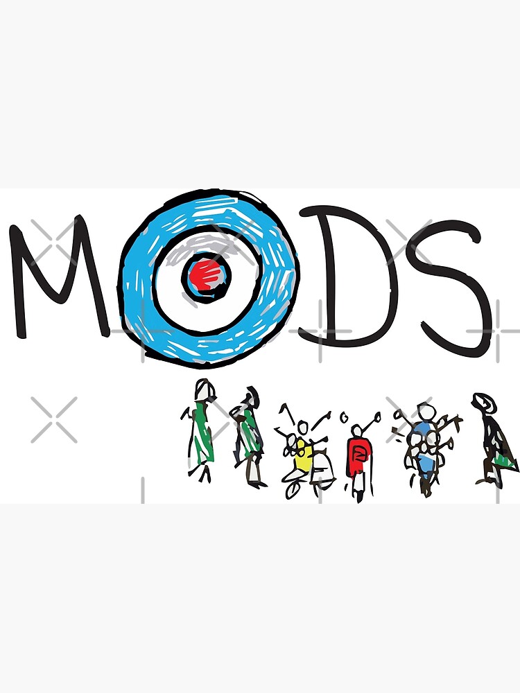 " MODS: LOGO" Canvas Print by FoleyPottery | Redbubble