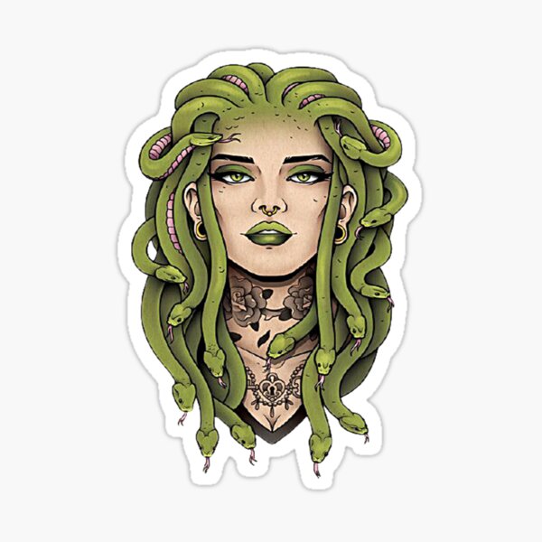 Stickers Sticker Medusa Paper & Party Supplies etna.com.pe