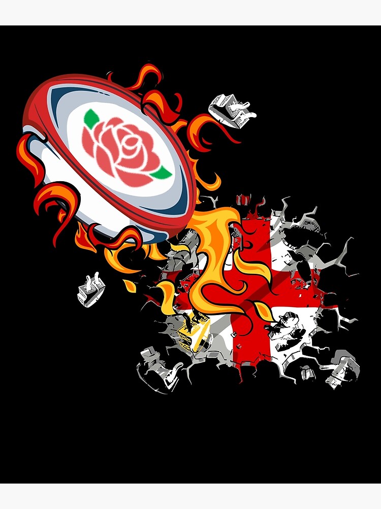 " England Rugby" Poster by soufyane | Redbubble