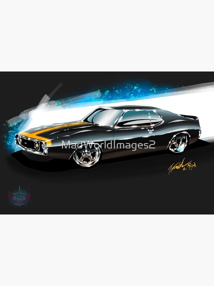 "71 AMC AMX Javelin Custom" Art Print for Sale by MadWorldImages2 ...