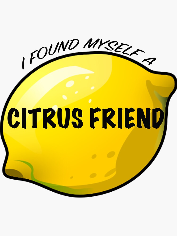 "Lemon Boy" Sticker by Bear0711 | Redbubble